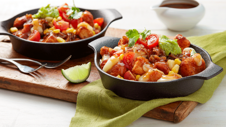 Cauliflower Loaded Veggie Tot Poutine - Green Giant* Canada