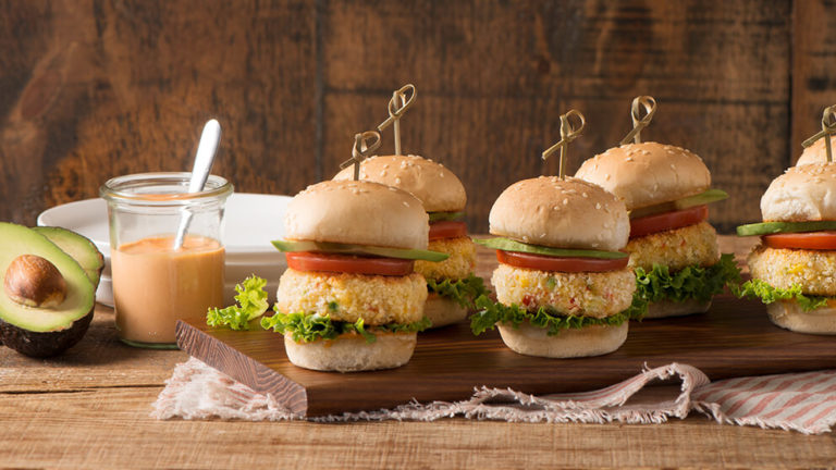 Chickpea and Vegetable Sliders - Green Giant* Canada